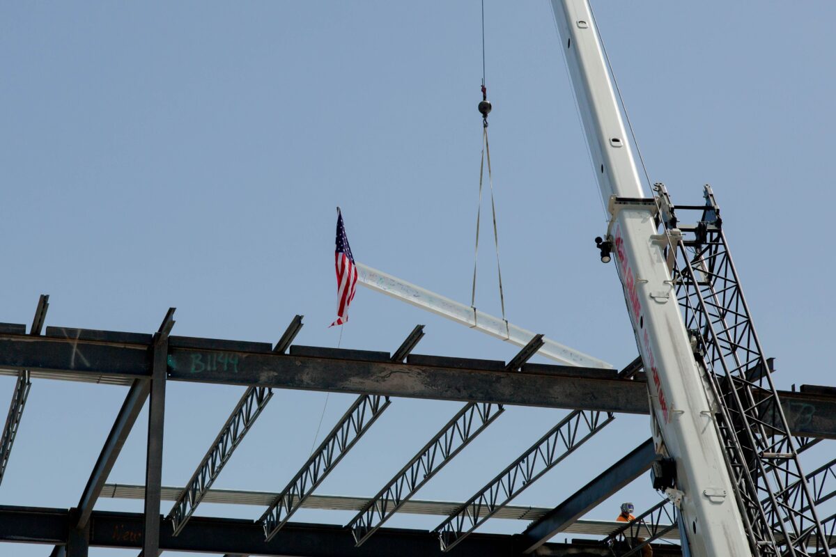 Provo celebrates traditional topping-off party for new airport terminal ...